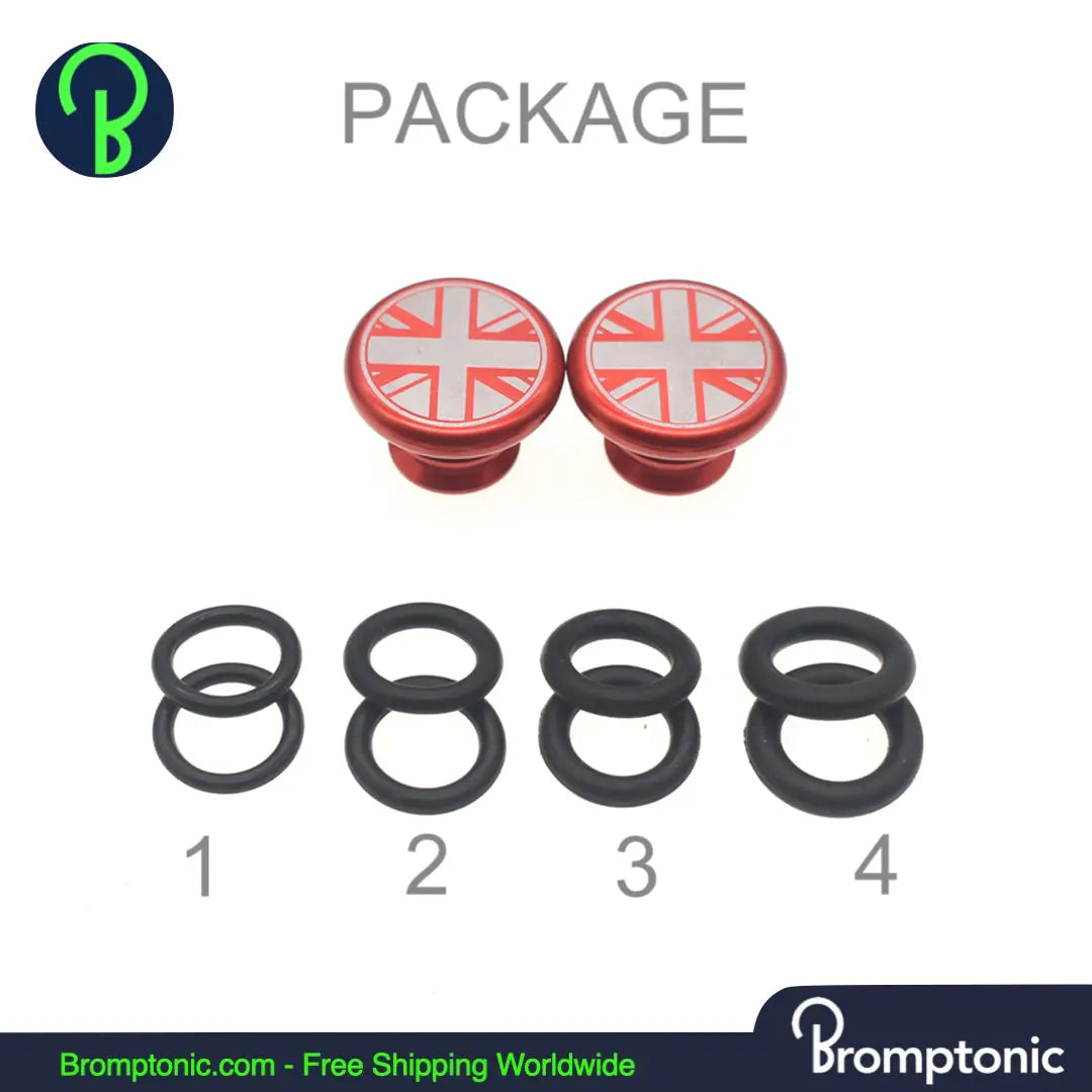 Brompton Handle Bar Grip End Plugs