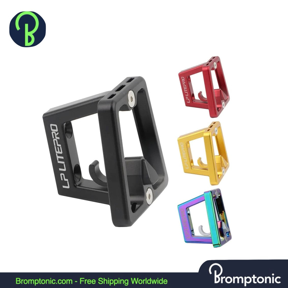 Brompton Alloy Front Carrier Block | Lightweight & Colorful Mount