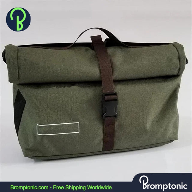 Bolsa de hombro y de almacenamiento frontal Brompton de 15 l con sopor