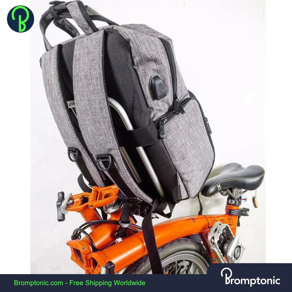 Brompton Folding Bike Racks - Front & Rear Racks - Bromptonic