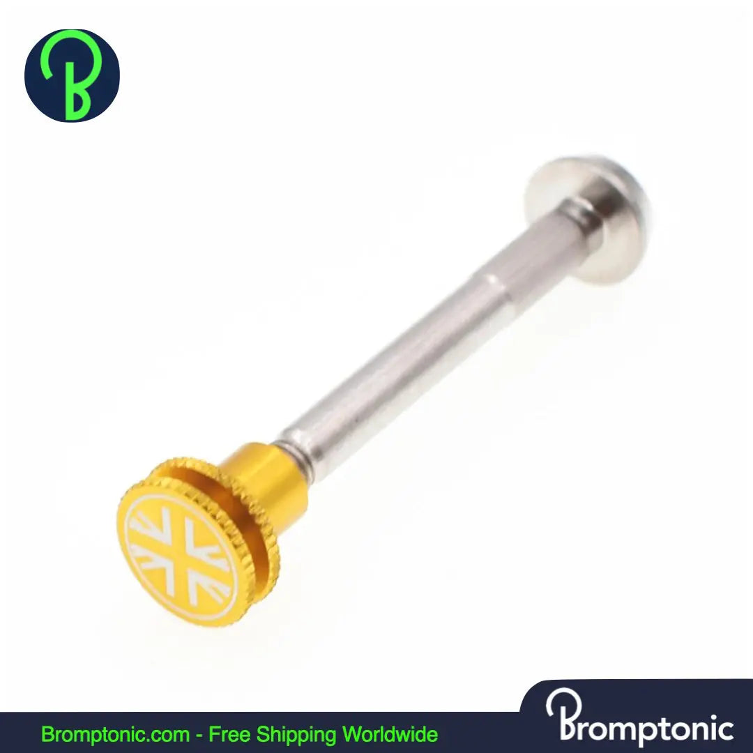 Brompton British Flag Titanium Bicycle Rear Shock Bolt 11g Suspension