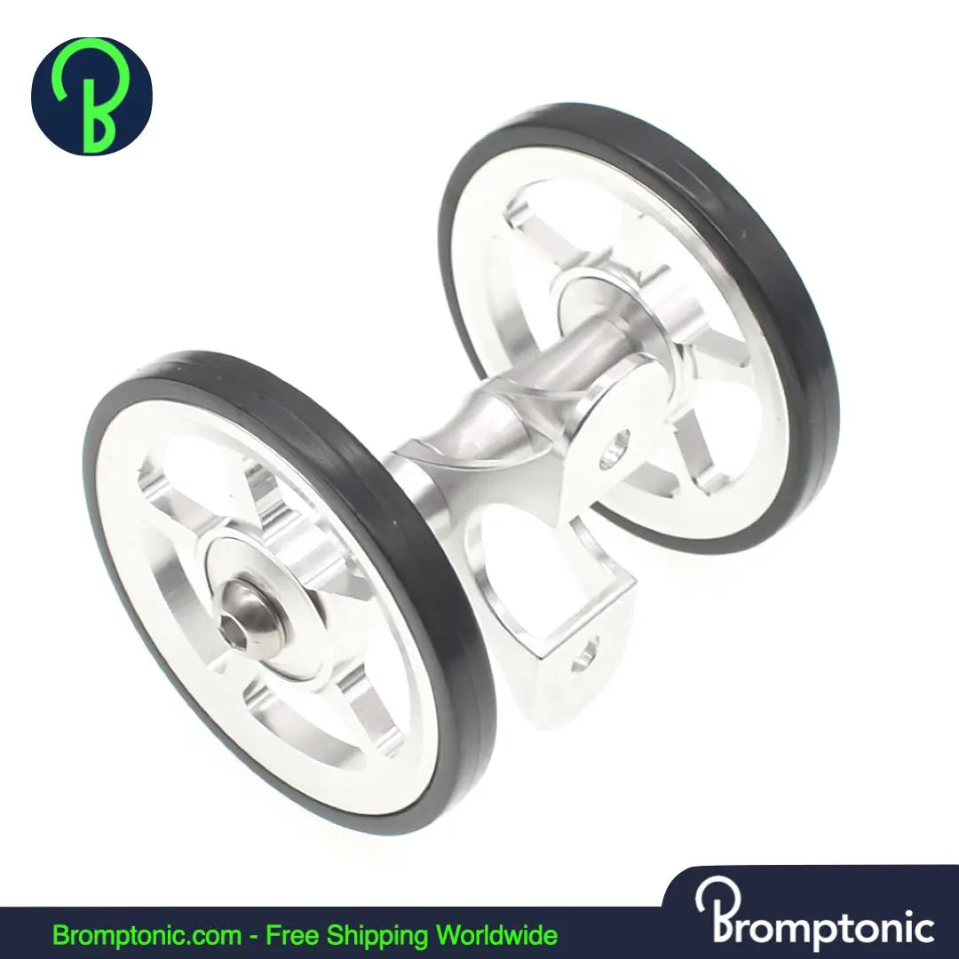 Brompton Easywheel Mudguard Fender Double Wheel Lightweight 77g 60mm