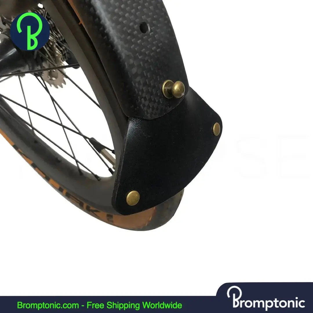 Brompton Handmade Classic Leather Fender Mudguard