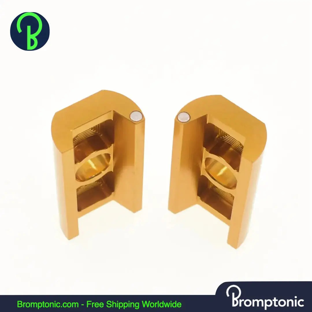 Brompton Magnetic Bicycle Hinge Clamp Plate Lever Set